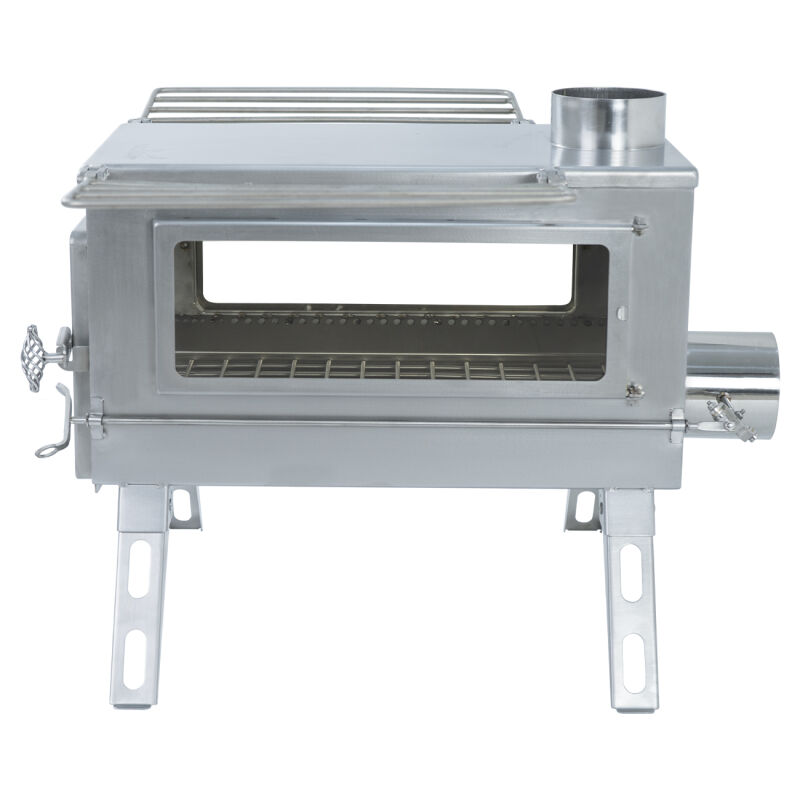 Winnerwell Nomad PLUS Double View External Air L-sized Wood Burning T