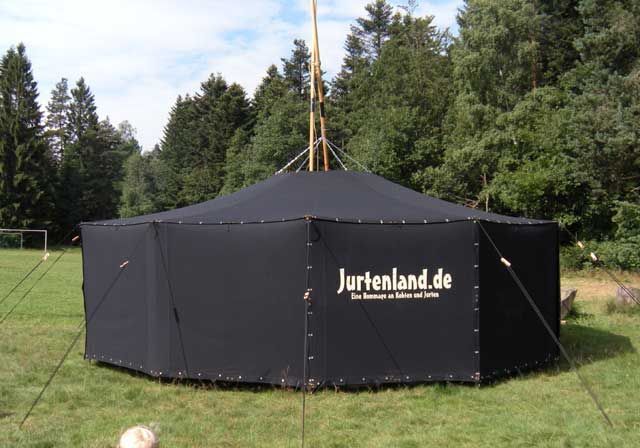 Vermietung Super-Jurte 600 cm, komplett, KD 38 - Jurtenland - Zelte m