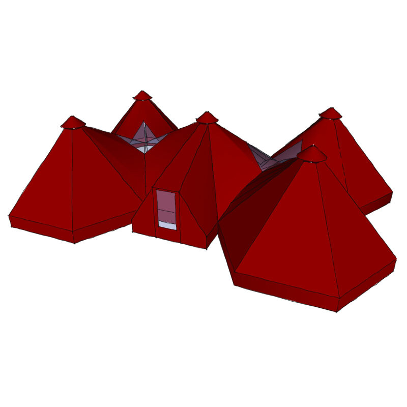 RAINBOW 5er-Kohte - Jurtenland - Zelte mit Feuer im Herzen!, 8.700,22